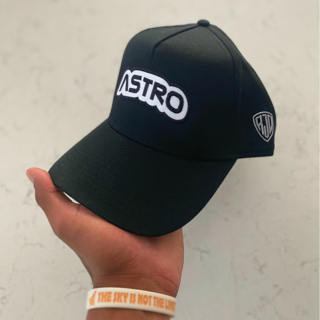 ASTRO SnapBack II - Black "ASTRO" Hat – Joshua Dobbs ASTRO Merch